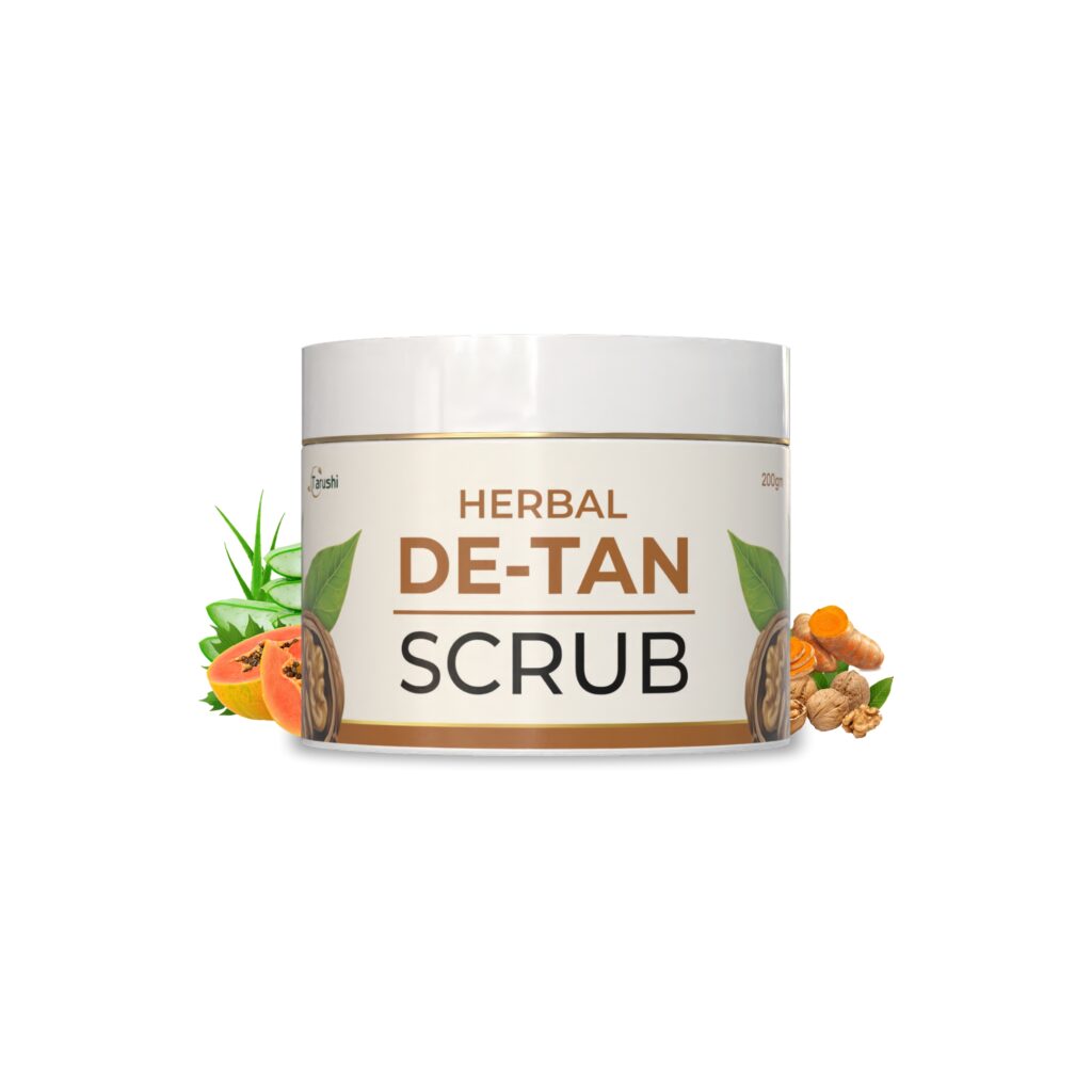 Herbal De - Tan Scrub - TARUSHI FORMULATIONS LLP