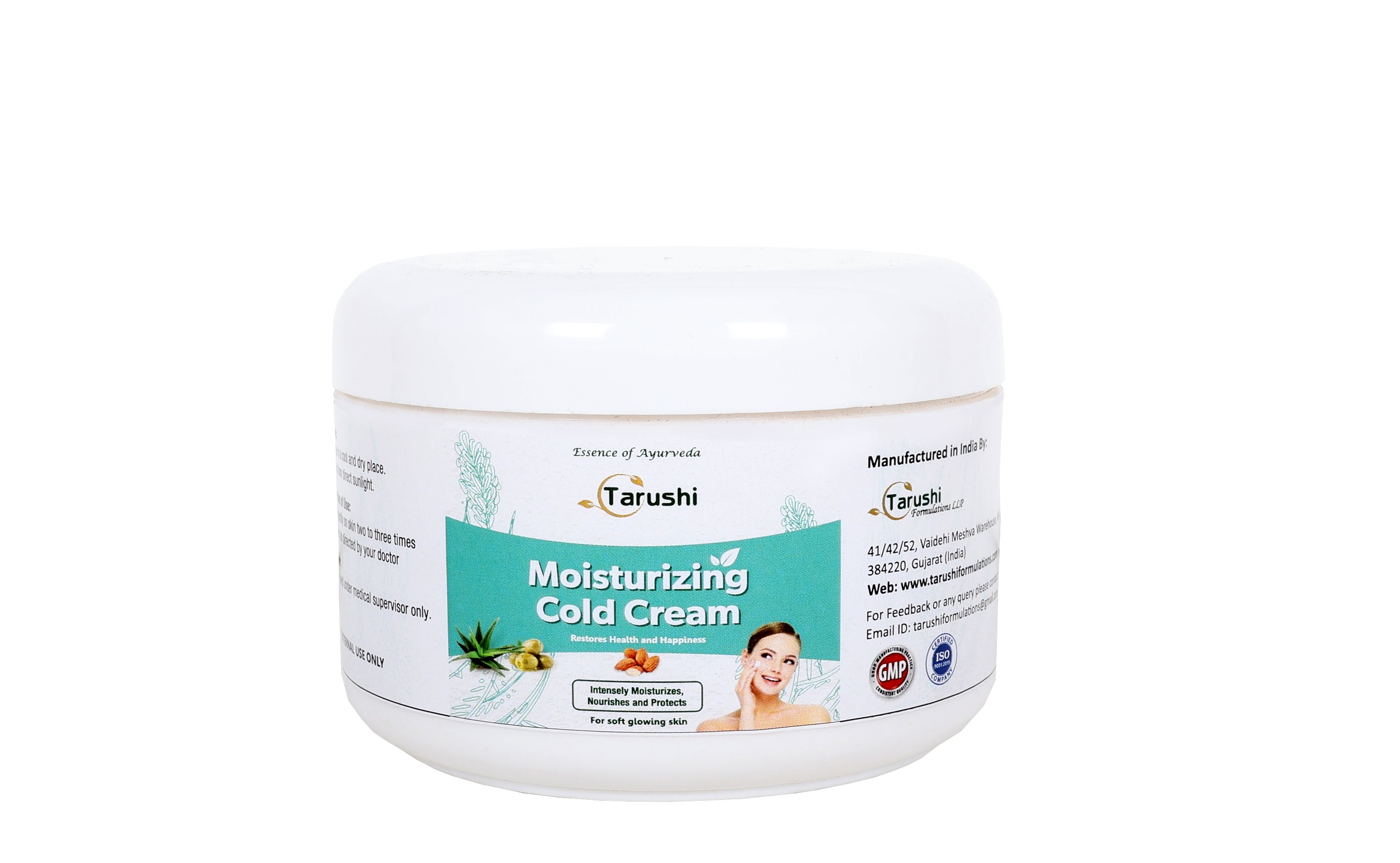 Moisturizing cold cream - TARUSHI FORMULATIONS LLP